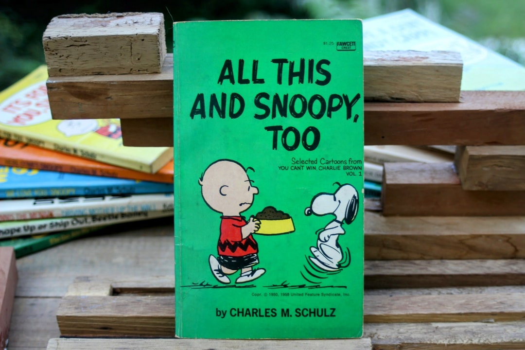 1962 All This and Snoopy Too Select. Cartoons From You - Etsy