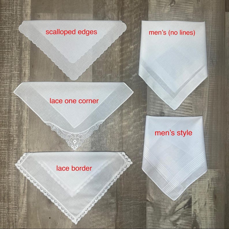 Personalized Embroidered Handkerchief – Mother of the Groom ...