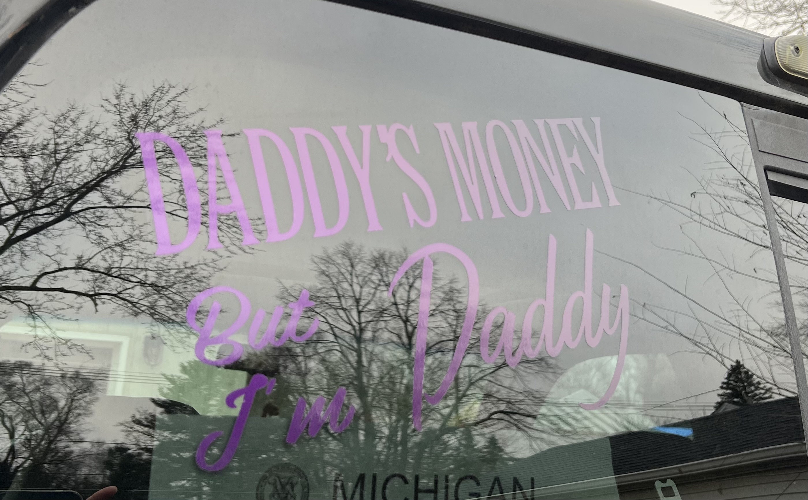Daddys Money Decal - Etsy