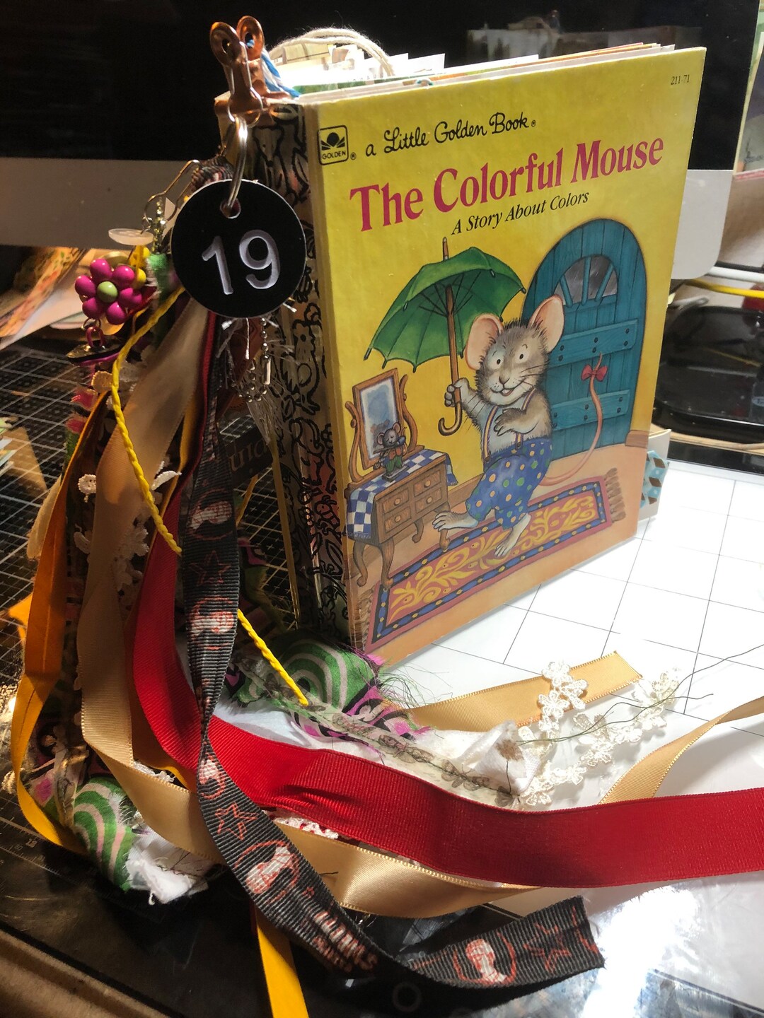 Lil Golden Book the Colorful Mouse - Etsy