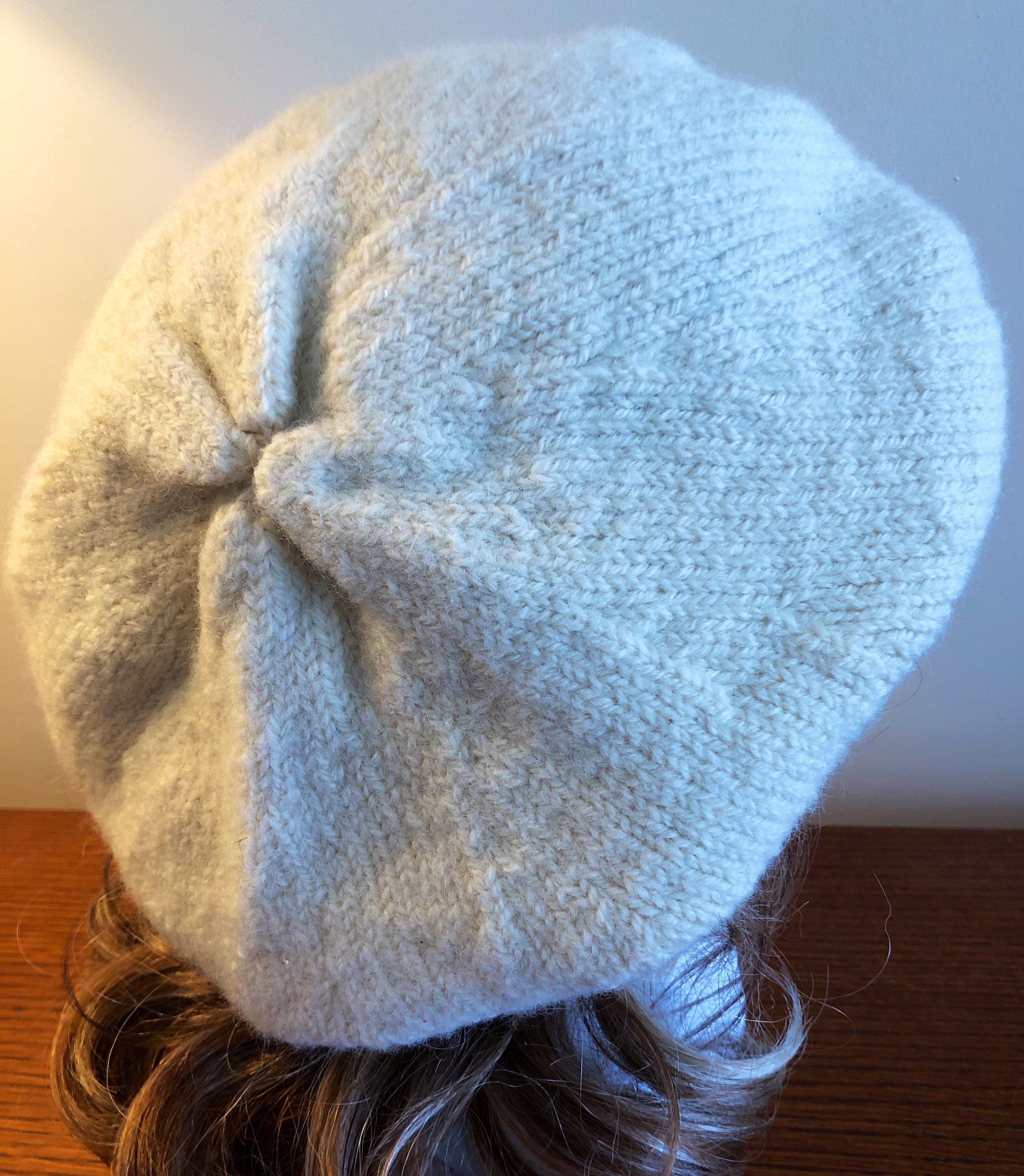 Handmade Outlander Inspired Felted Wool Scottish Tam in Cream - Etsy