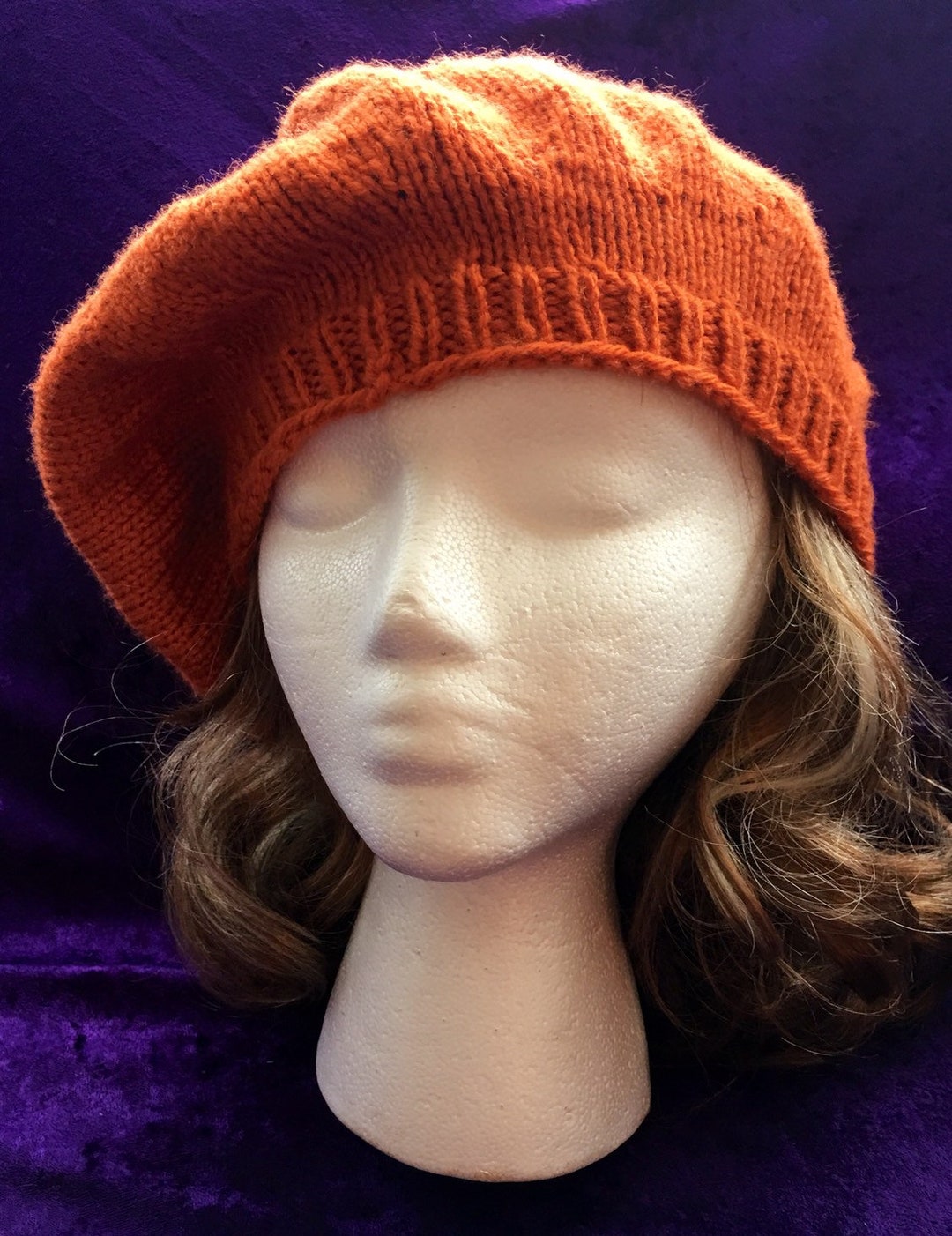 Handmade Outlander Inspired Pumpkin Orange Tam/beret - Etsy