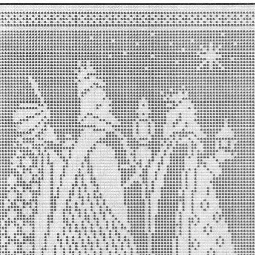 Last Supper Filet Crochet Wall Patternthe Last Supper Wall | Etsy Canada