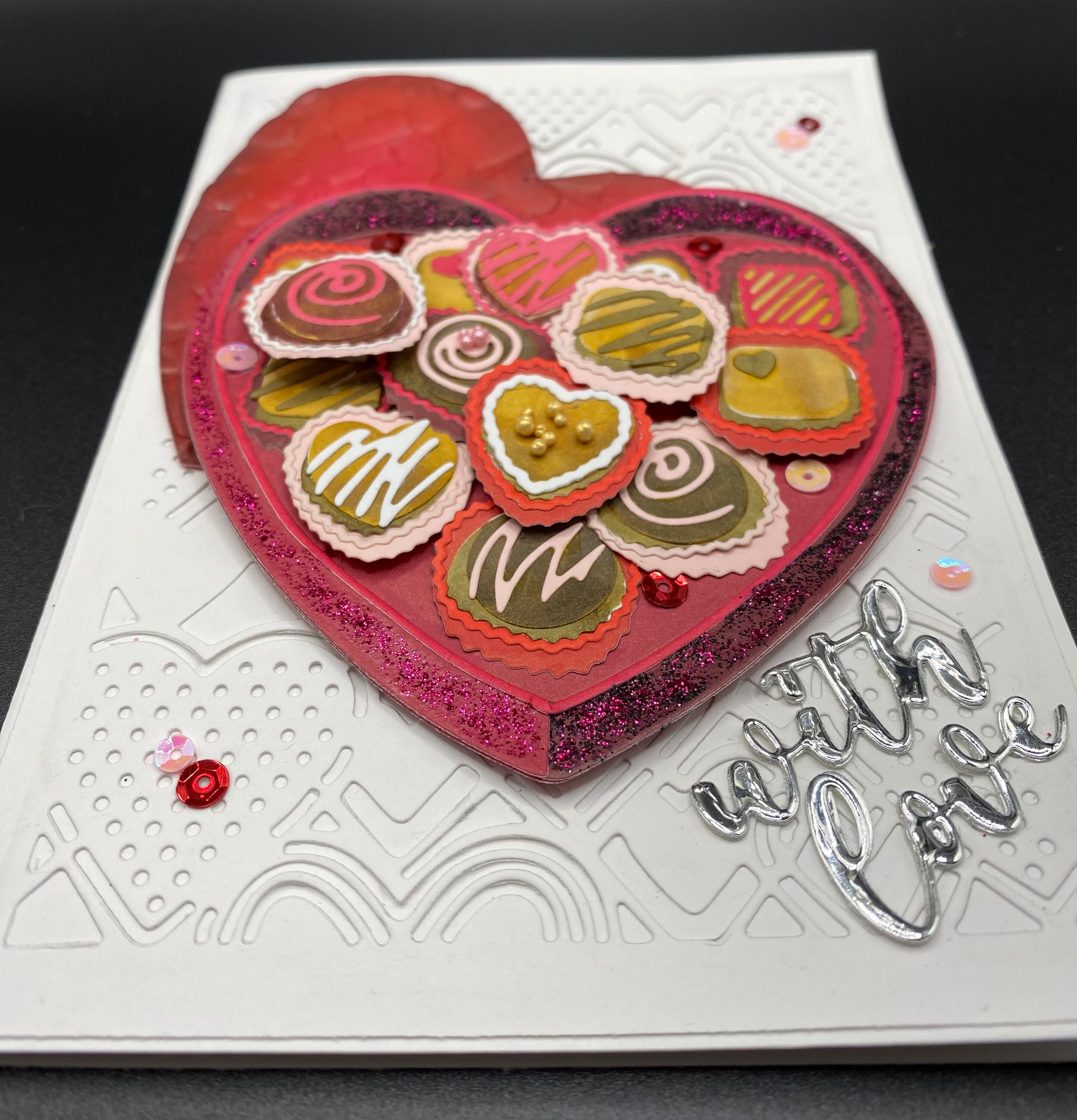 Box of Chocolates Greeting Card for Valentines, Anniversary, Birthday ...