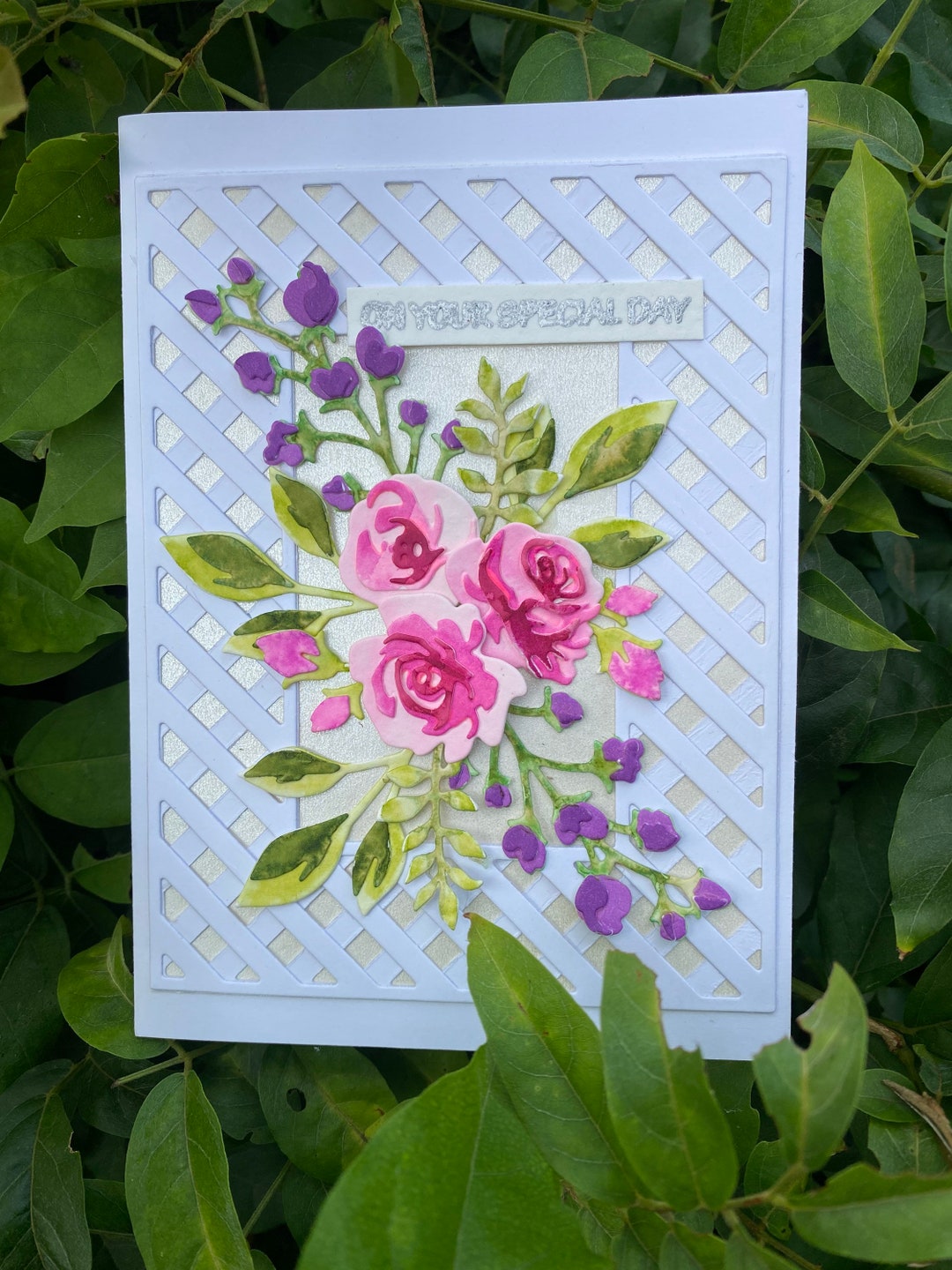 Roses Card for Birthdays, Anniversaries, Weddings, Mother’s Day or Any ...