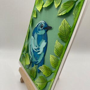 Blue Bird Greeting or Note Card for Any Occasion - Etsy