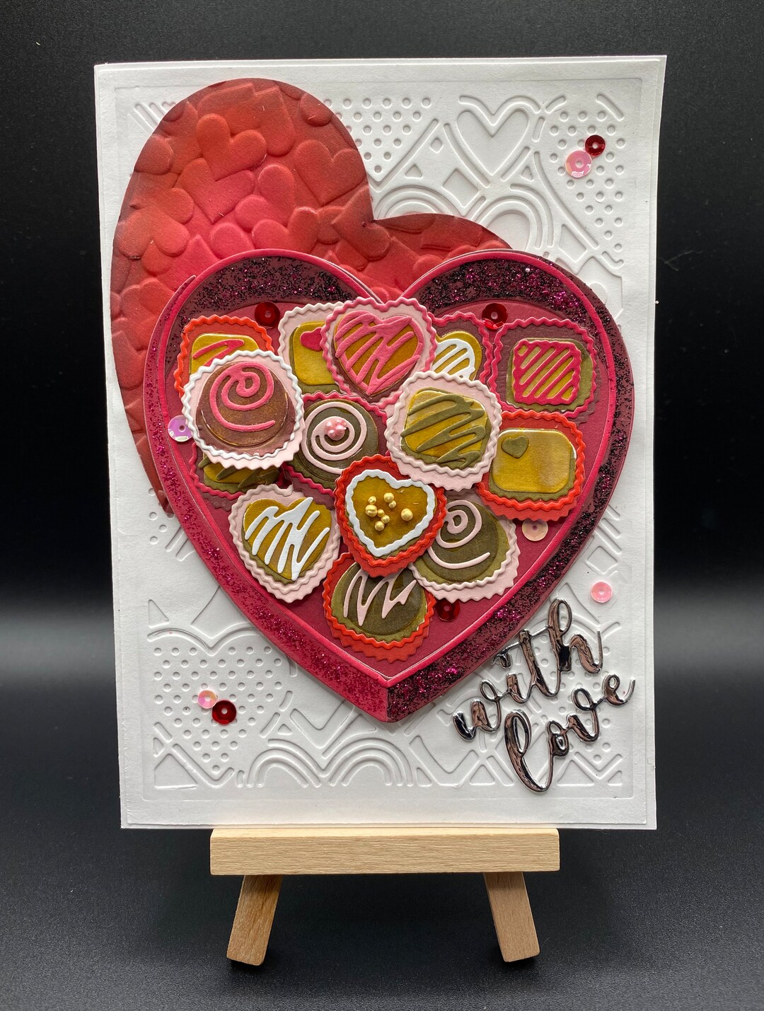 Box of Chocolates Greeting Card for Valentines, Anniversary, Birthday ...