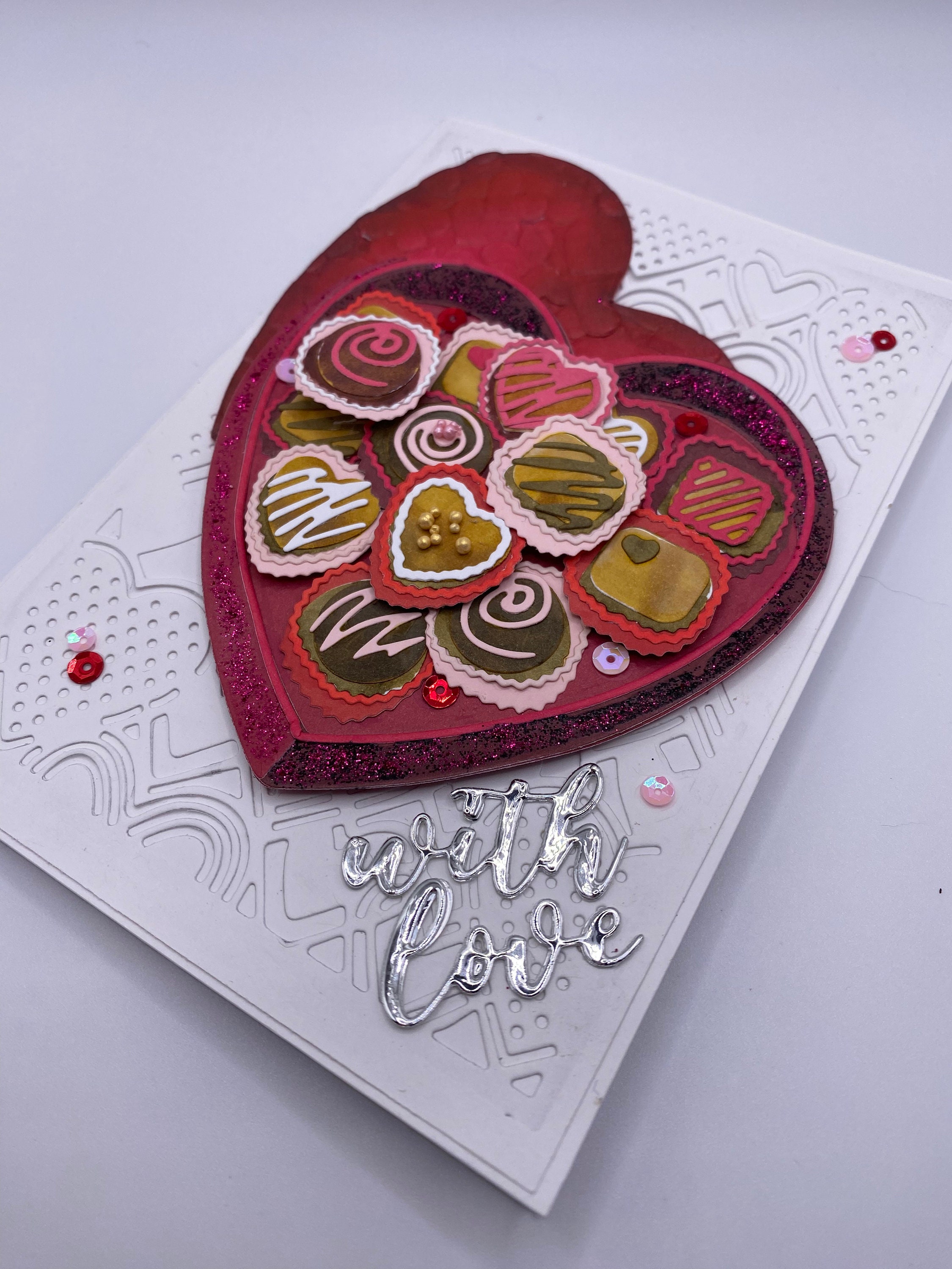 Box of Chocolates Greeting Card for Valentines, Anniversary, Birthday ...