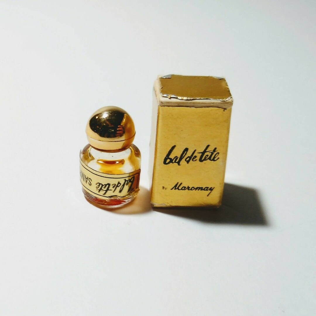 Rare Vintage Maromay Bal De Tete Sample Size Perfume Bottle - Etsy
