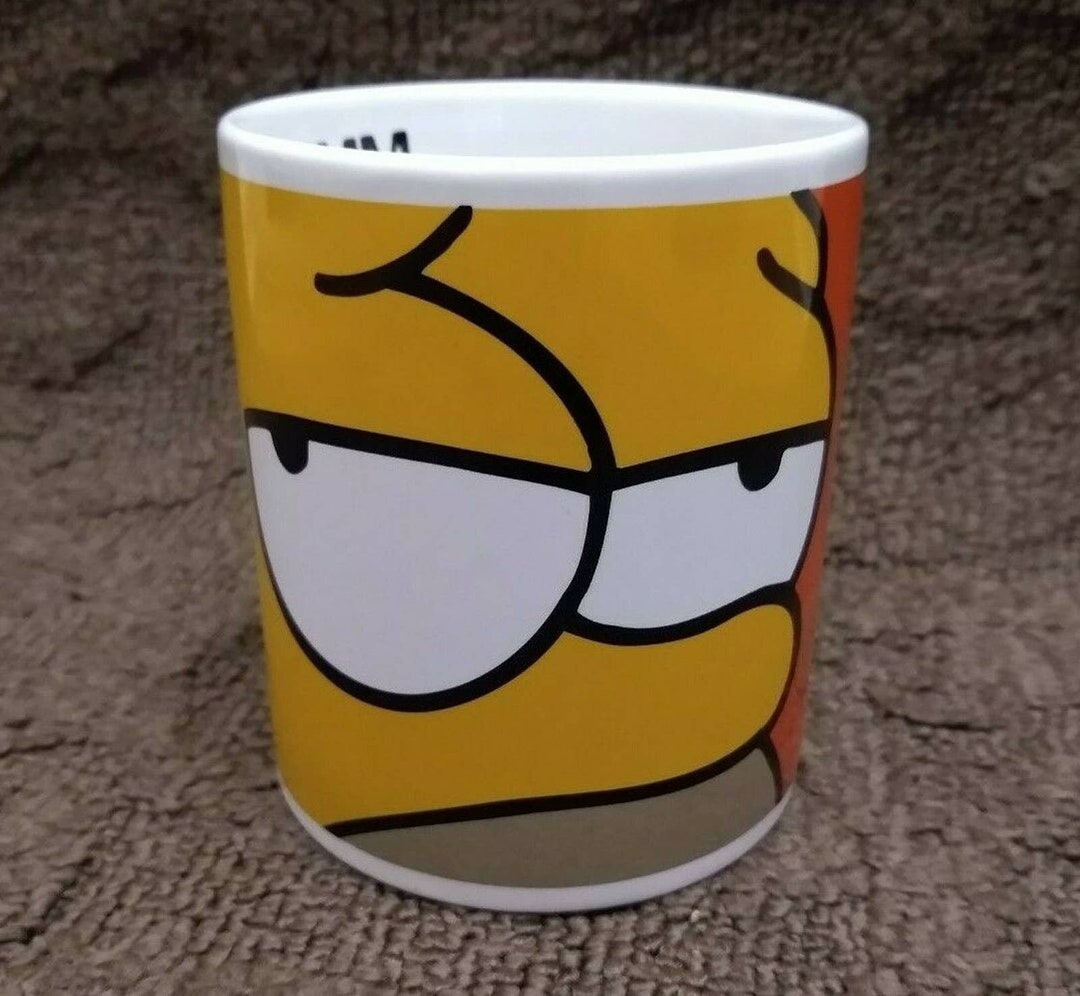 Rare Homer Simpson Coffee Mug the Simpsons Matt Groening - Etsy