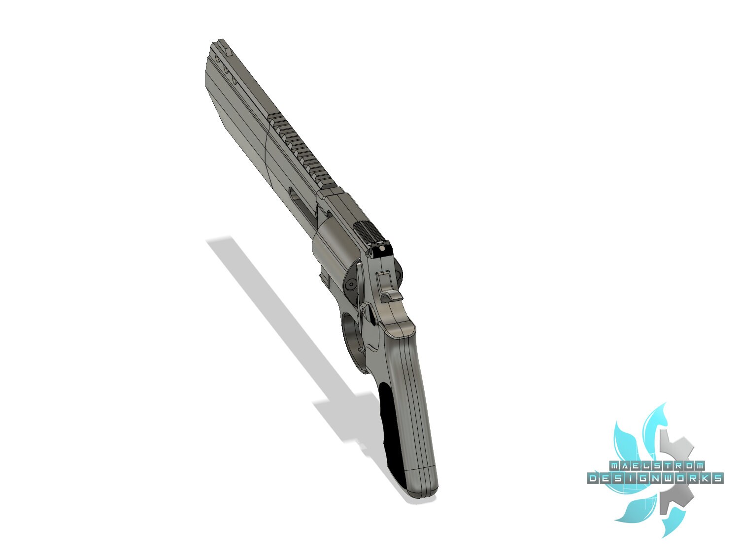 Cole D. Walker's Revolver From Ghost Recon Breakpoint - 3D Files STLS ...