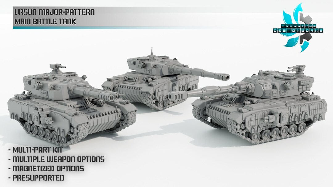 Ursus Major-pattern Heavy Battle Tank - Etsy