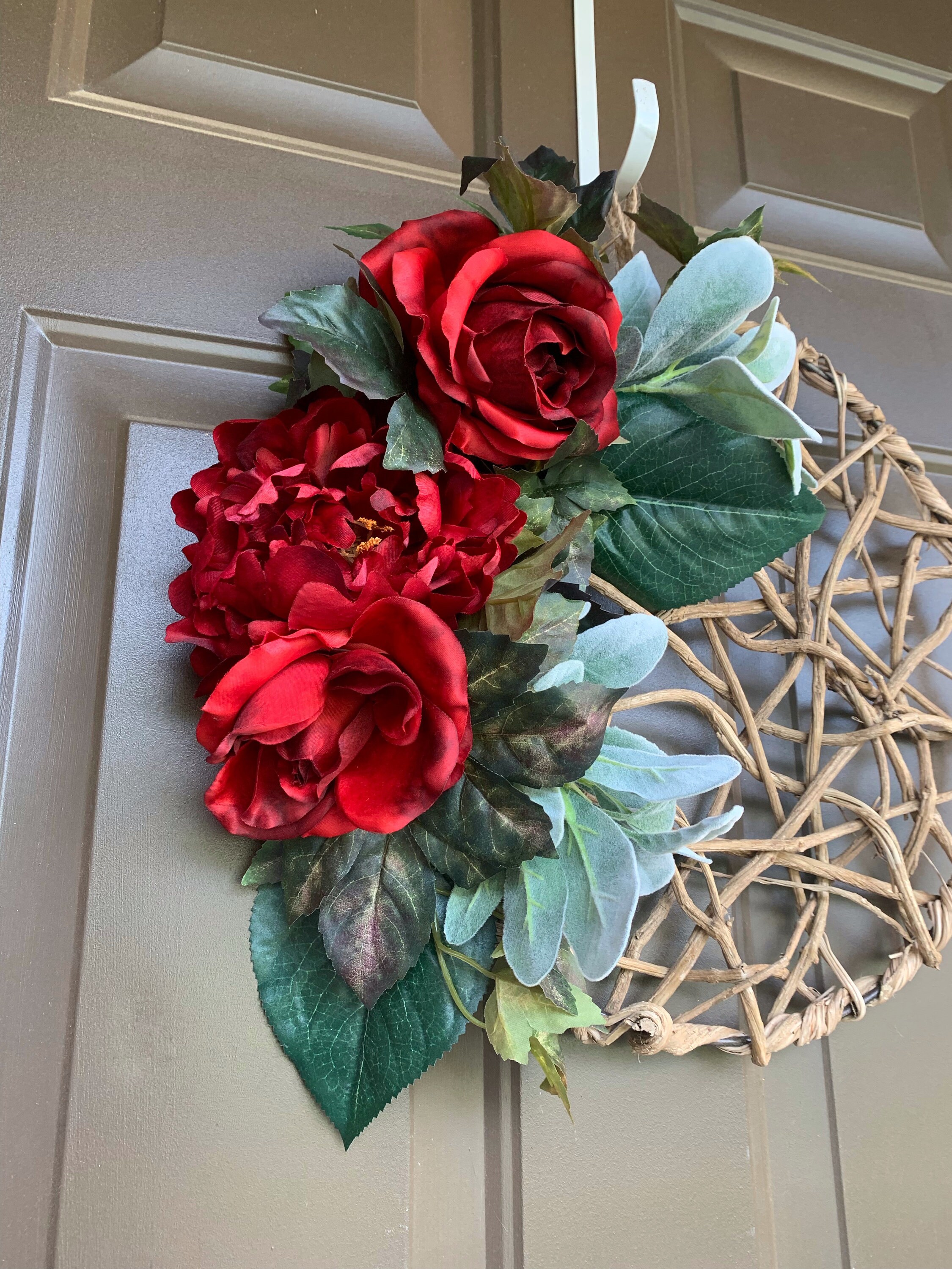 Floral Vine Wreath - Etsy