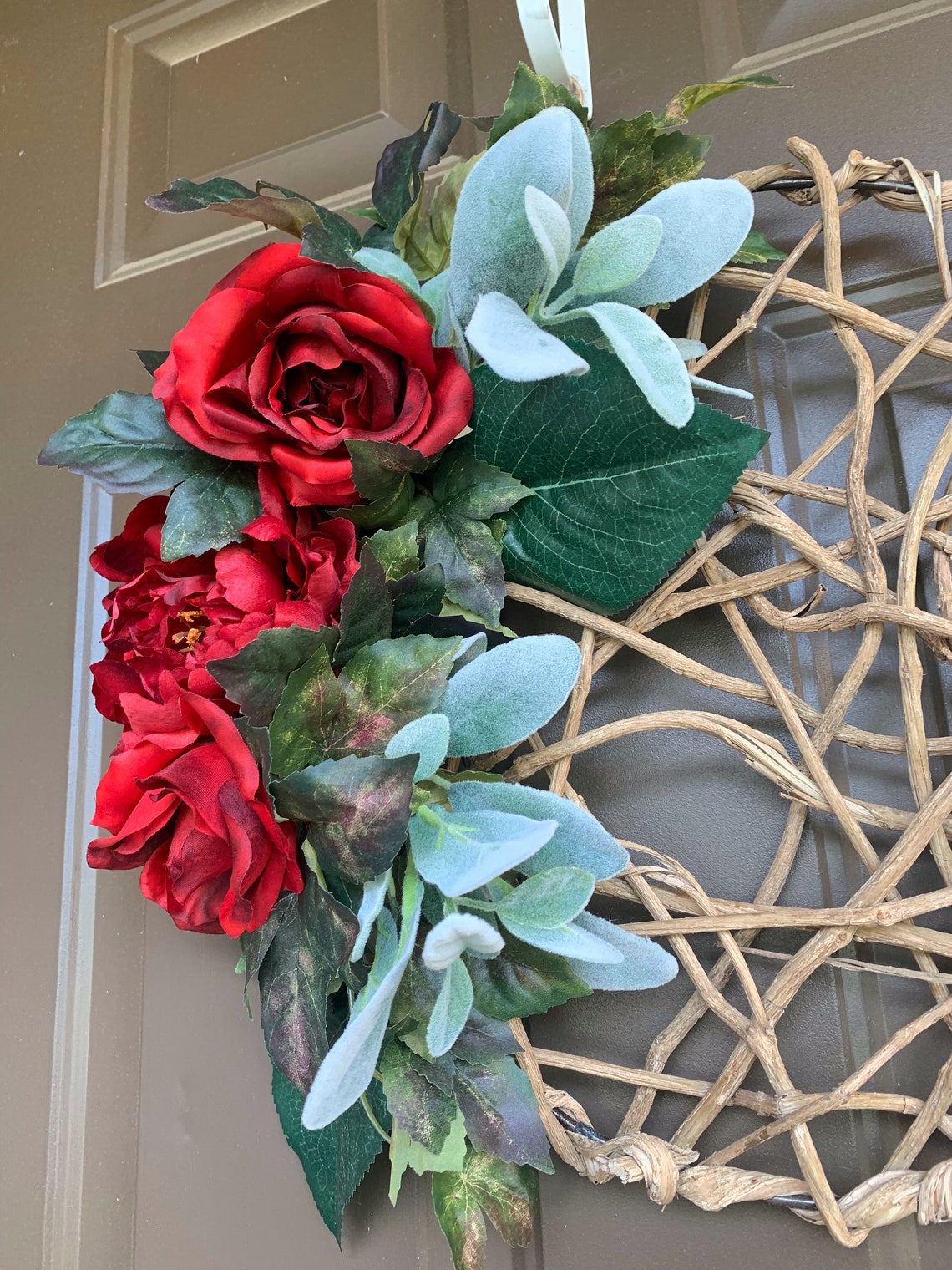 Floral Vine Wreath - Etsy