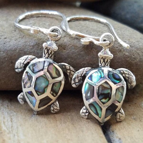 Turtle Earrings - Etsy