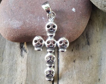 LARGE PECTORAL CROSS Crucifix Corpus Christi Silver & Wood Catholic Art ...