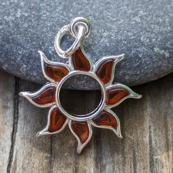 Sun Charm - Etsy