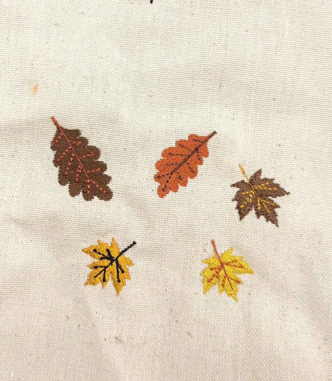 Maple Oak Leaf, Falling Leaves Design, Machine Embroidery, Autumn Vibe ...
