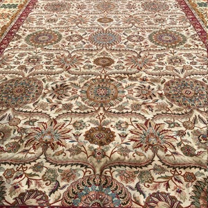 Elegant Brand New Handmade in India Palace Size Floral Rug - Etsy