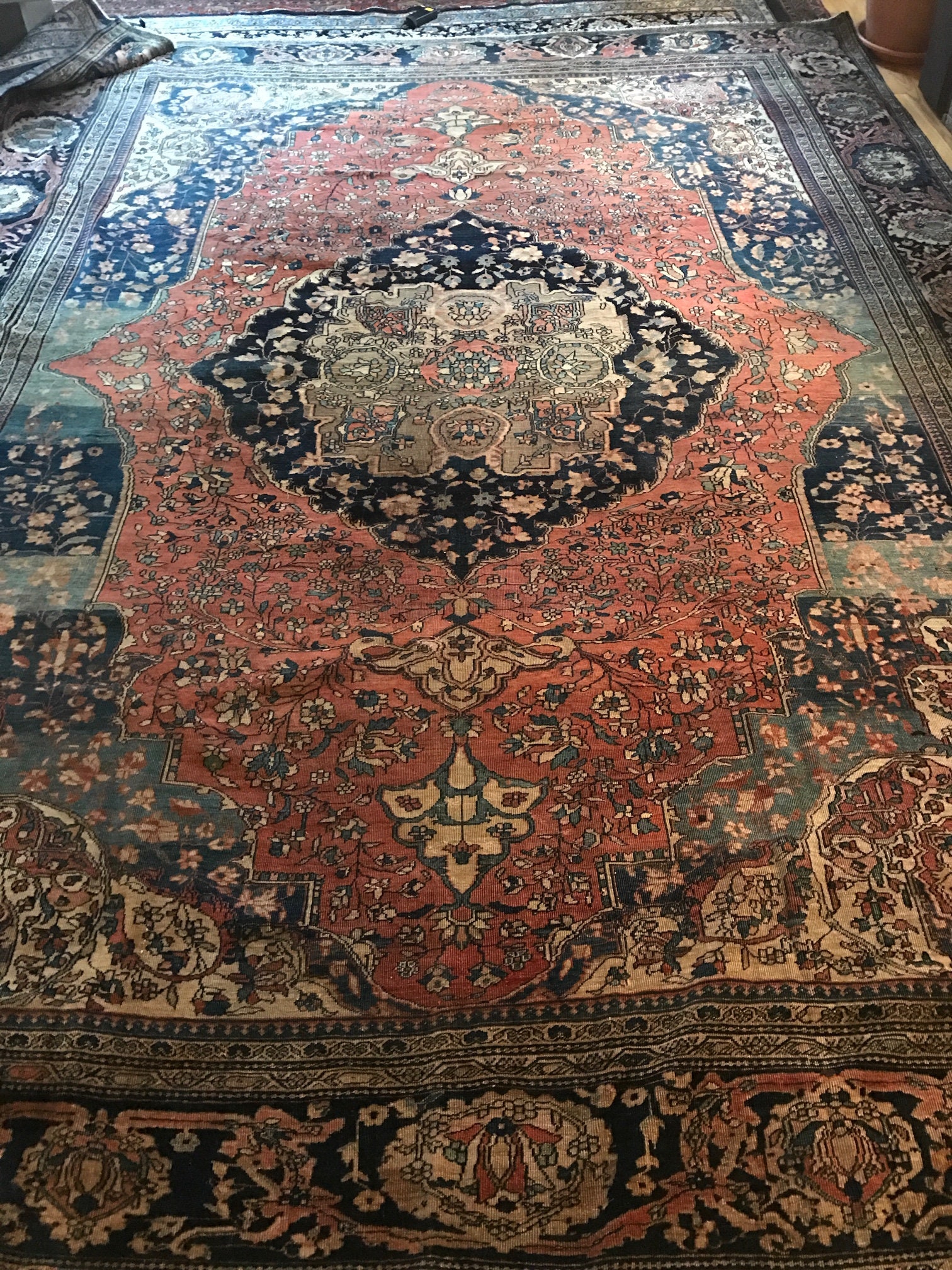 Museum Quality Rare Antique Handmade Oriental Rug 1880's - Etsy