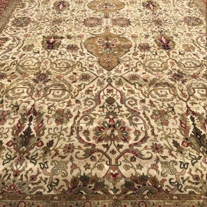 Stunning Brand New Handmade in India Palace Size Rug, Antique Look ...