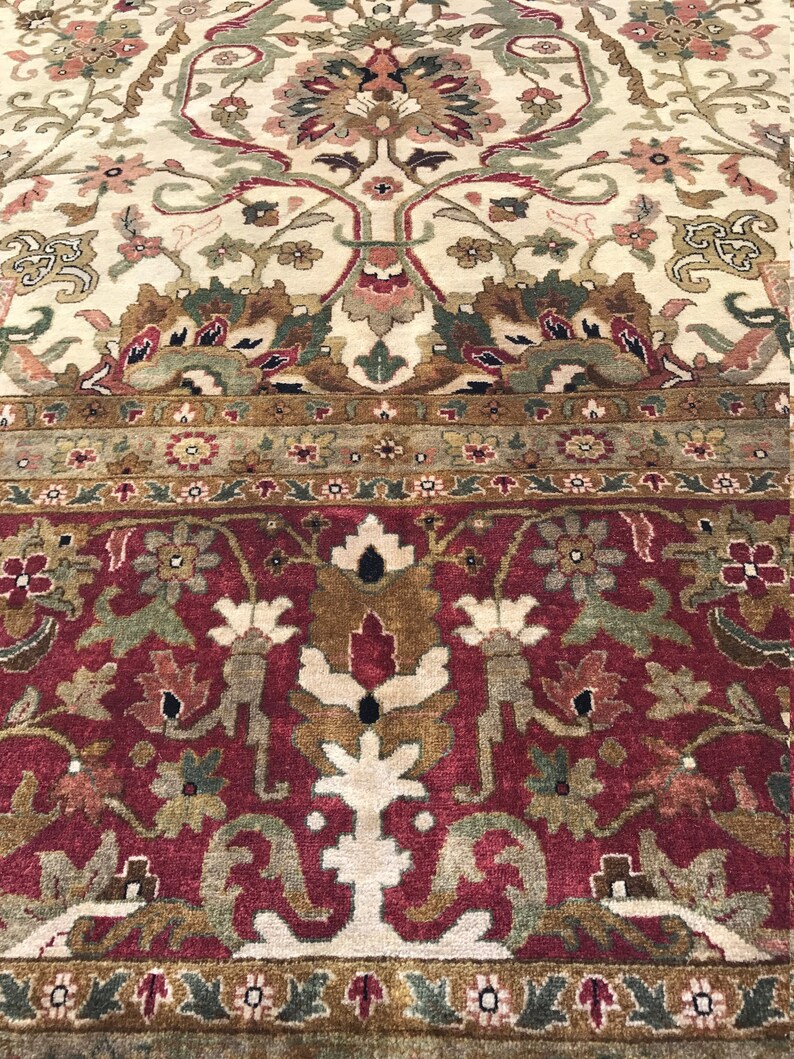 Stunning Brand New Handmade in India Palace Size Rug Antique - Etsy