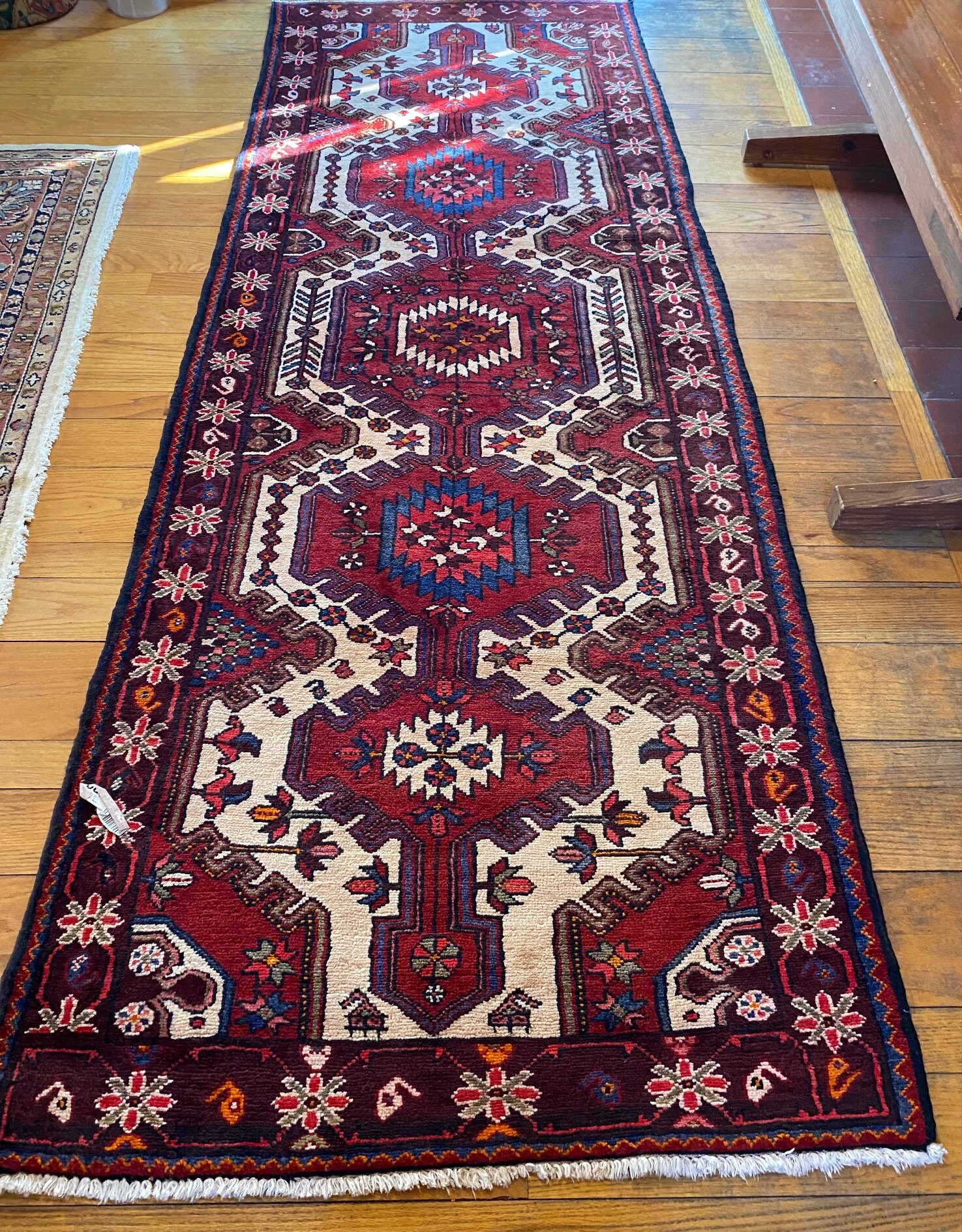 Vintage Handmade Tribal & Geometric Oriental Runner Intricate - Etsy