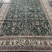 Handmade Hunter Green Oriental Rug: Traditional Floral Wool Carpet (9'6 ...