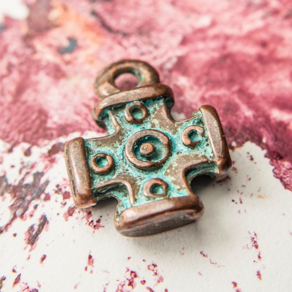 Copper Cross - Etsy