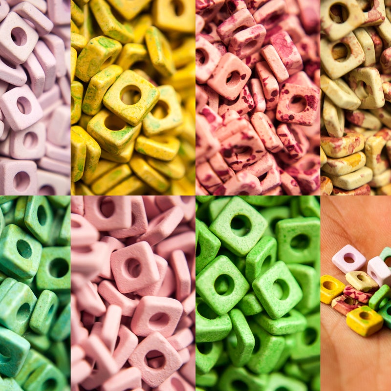 Greek Ceramic Beads Chips - Etsy