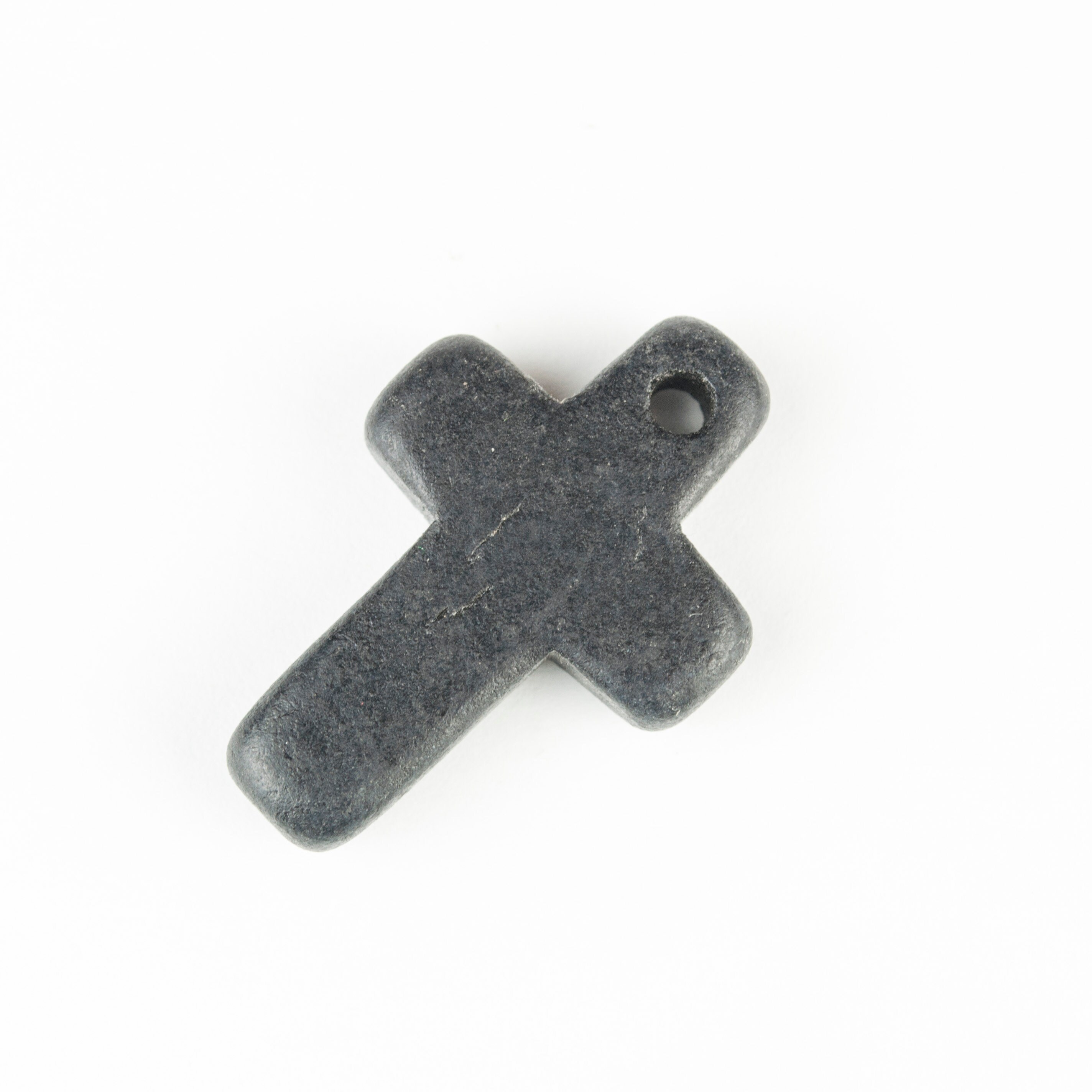 Simple and Big Ceramic Cross Made of Finest Clay in Black or Brown ...