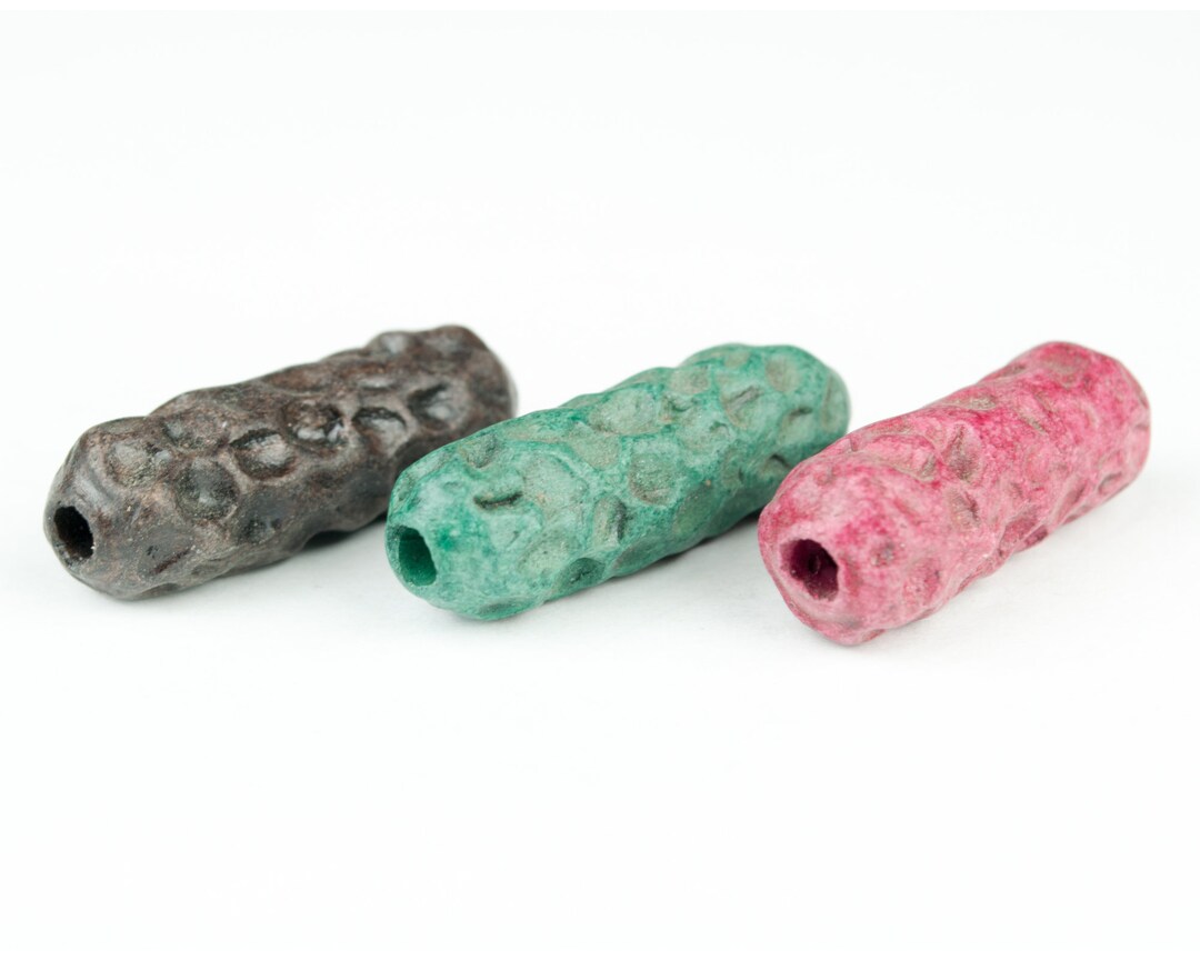 Large Ceramic Spacers in 3 Colors: Black, Green and Cherry Red, 35 Mm ...