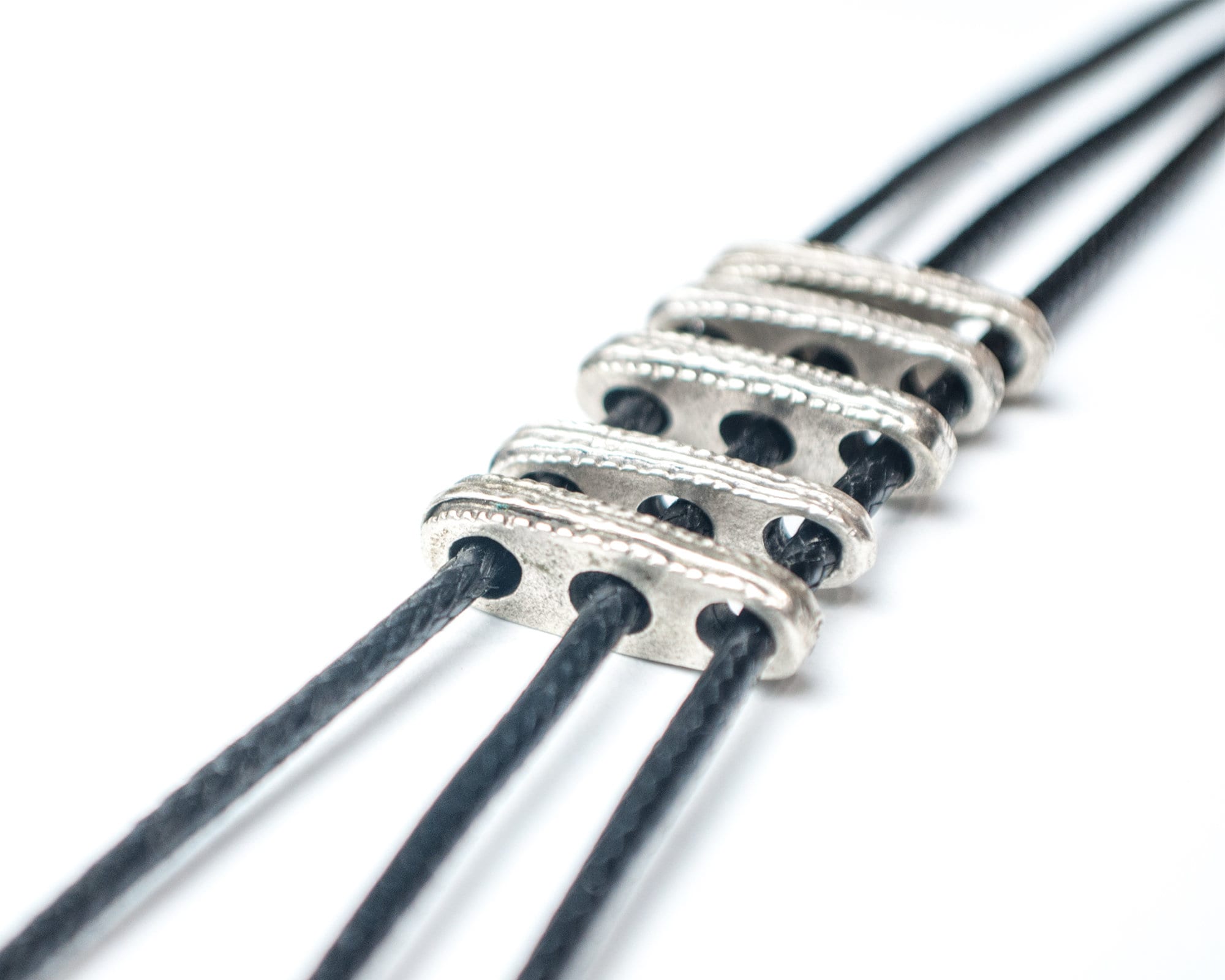 Three Hole Multi Strand Spacer Connector Beads 18x5mm 3 Hole - Etsy