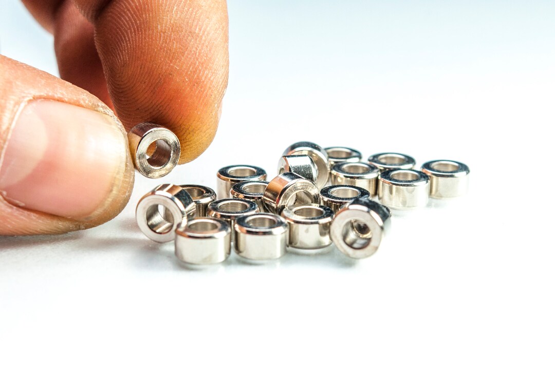 Small Silver Spacer Beads, Silver Seed Beads 15pcs, Rustic Silver Beads ...