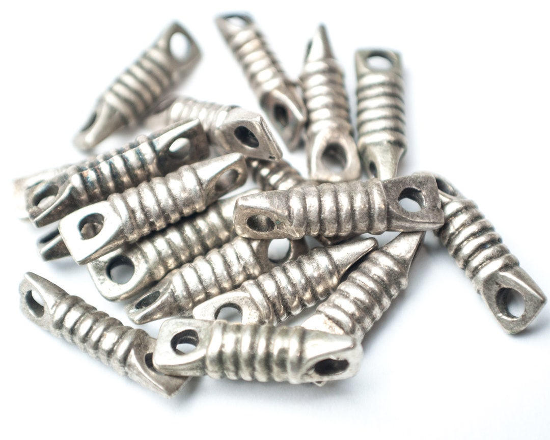 2 Hole Link Connector, Silver Bar Connector Beads, Silver Bars ...