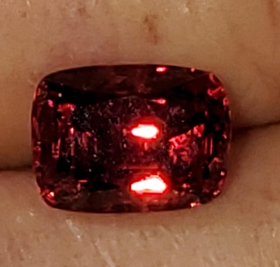Spinel 2.17ct. Ruby Red Fire and Sparkle - Etsy