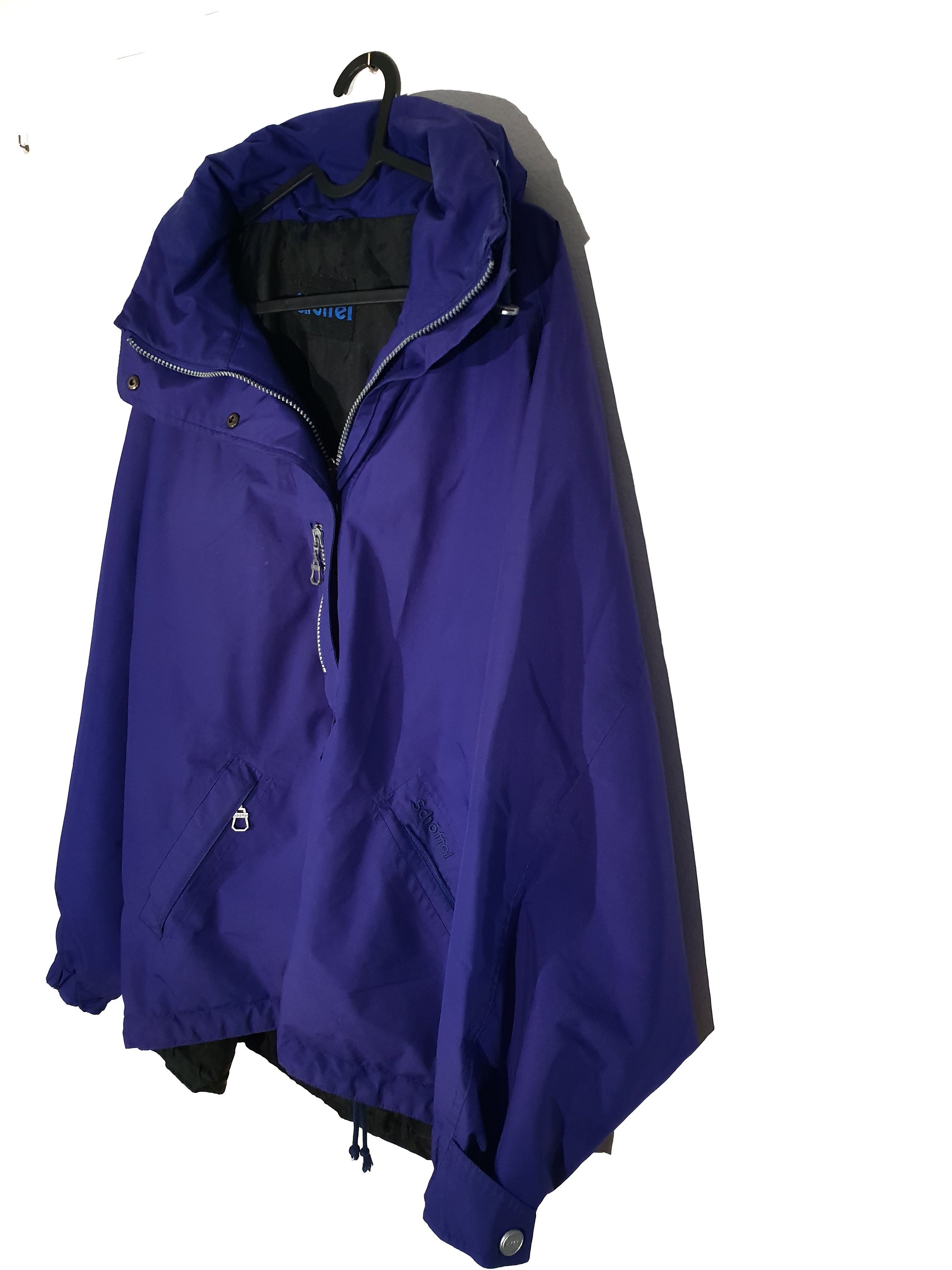 90s Schöffel Vintage Transition Jacket Blue / Windbreaker / - Etsy