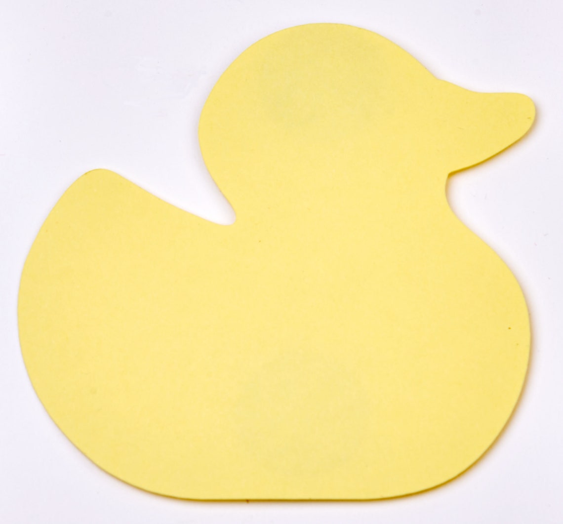 Paper Baby Duckie Large 3.1-in Tall 3.2-in Wide Heavy | Etsy