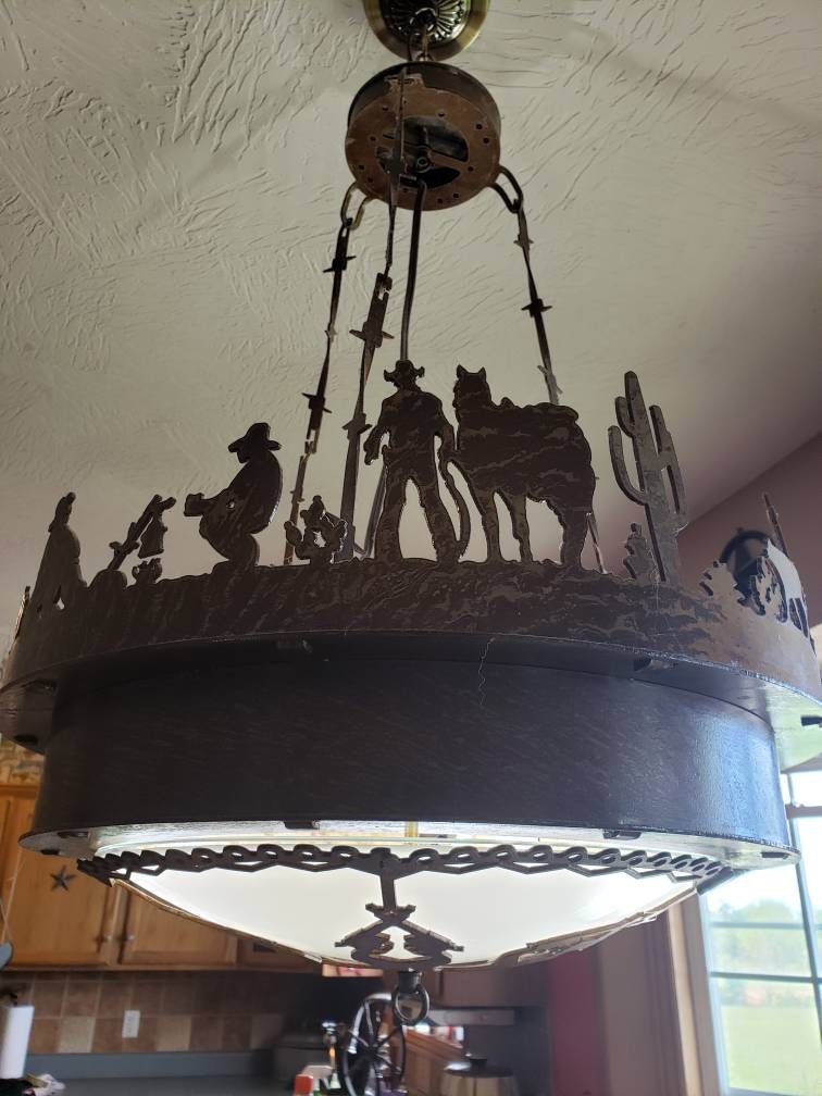 Western Ranch Style Chandeliers