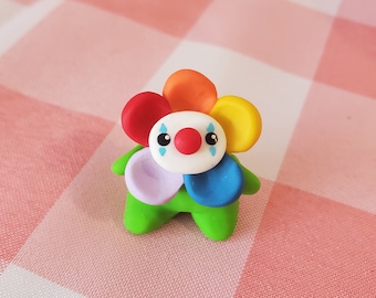 Mini Clown Handmade Figurine - Etsy