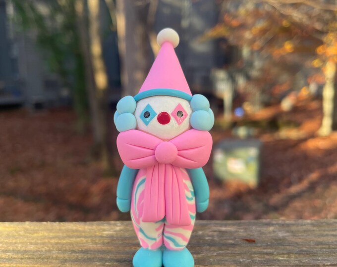Bonbon the Clown - Clown Sculpture - Etsy