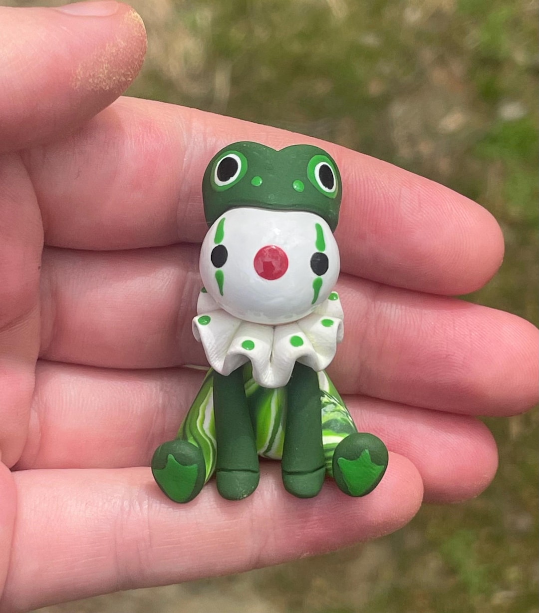 Frug the Clown - Clown Sculpture - Etsy