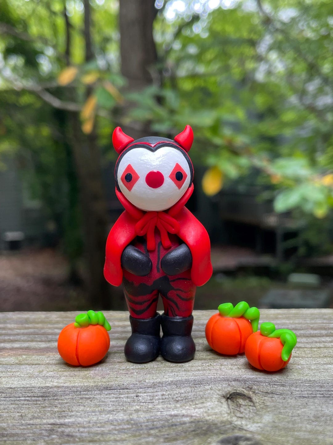 Damien the Devil Clown Clown Sculpture - Etsy