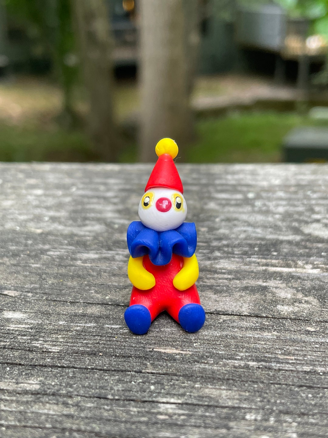 Clown Miniature Clown Sculpture Clowncore Clown Plushie Clown Art Clown ...