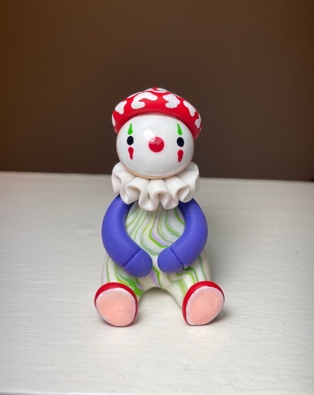 Mush the Clown Clown Doll Clowncore Clown Figurine Clown Miniature ...