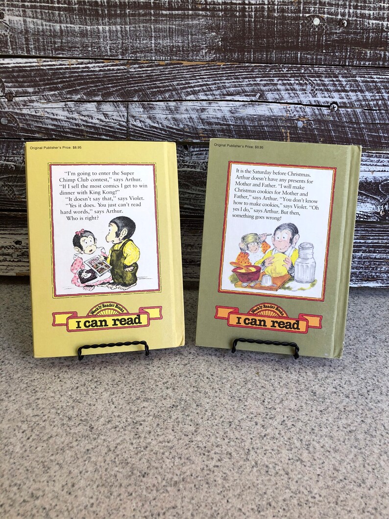 TWO Books Arthur's Christmas Cookies 1972 & Arthur and - Etsy
