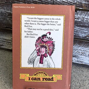 Red Fox and His Canoe, Nathaniel Benchley, Arnold Lobel, 1964, an I Can ...