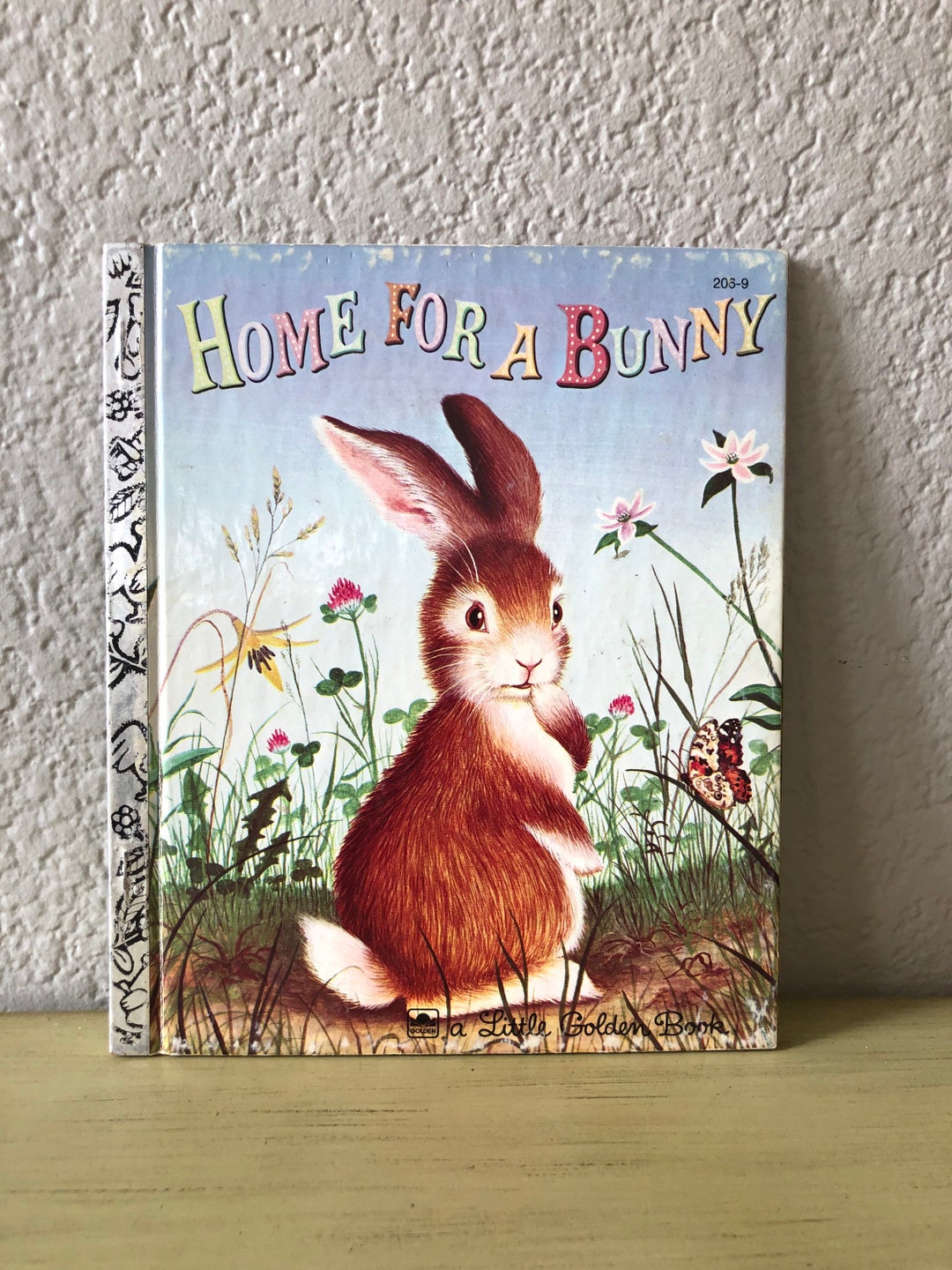 Vintage Little Golden Book Home for A Bunny - Etsy
