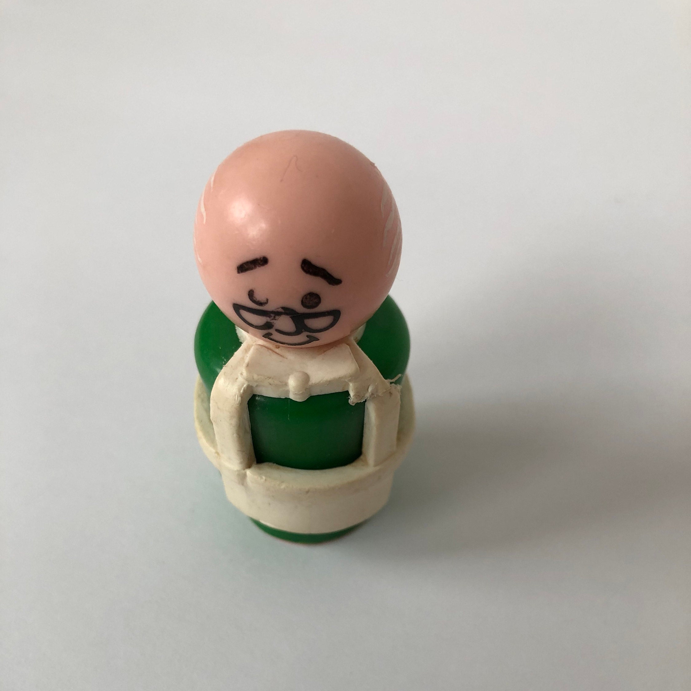 Vintage Sesame Street Fisher Price Mr. Hooper Figure - Etsy