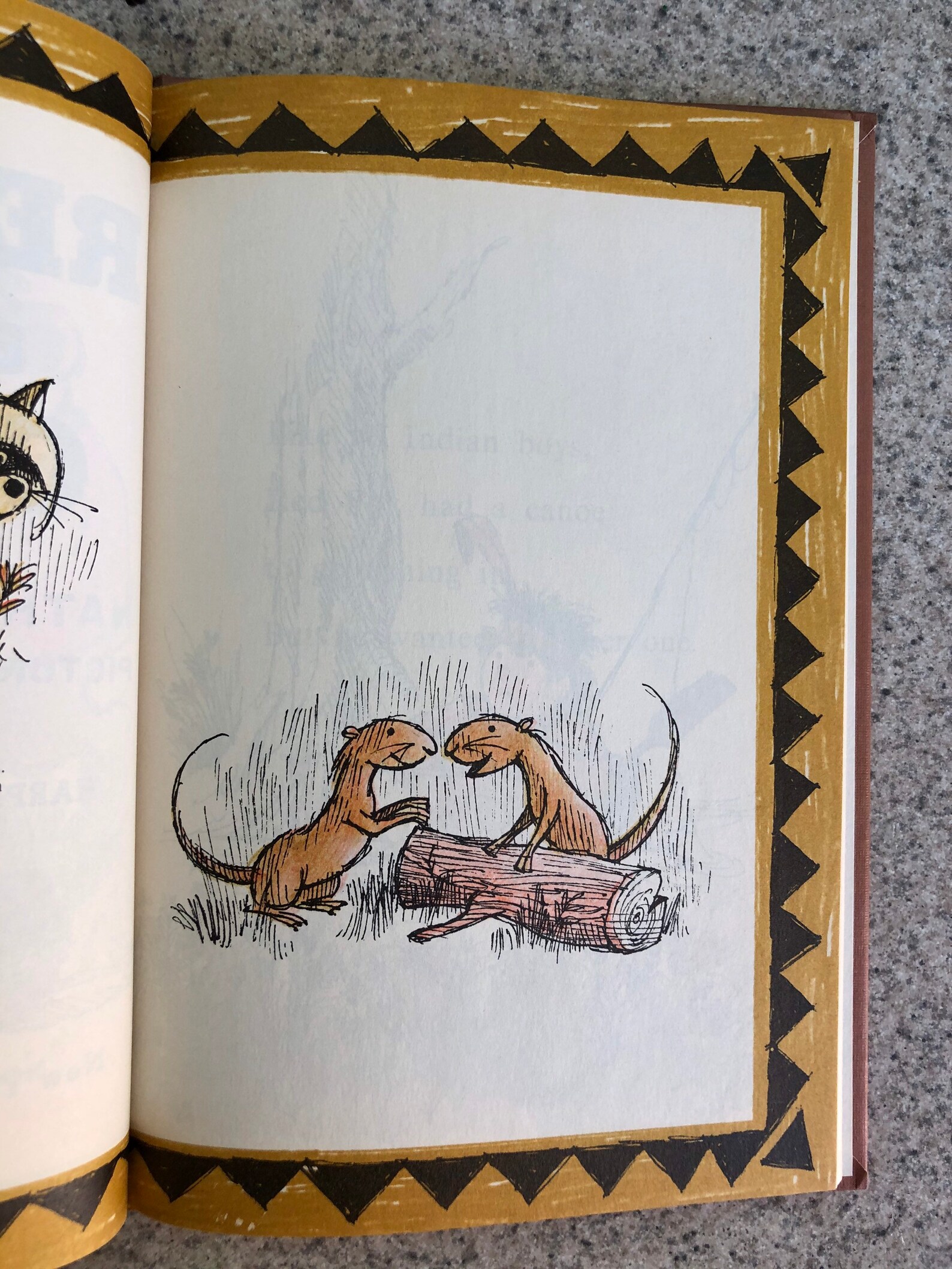 Red Fox and His Canoe Nathaniel Benchley Arnold Lobel 1964 - Etsy